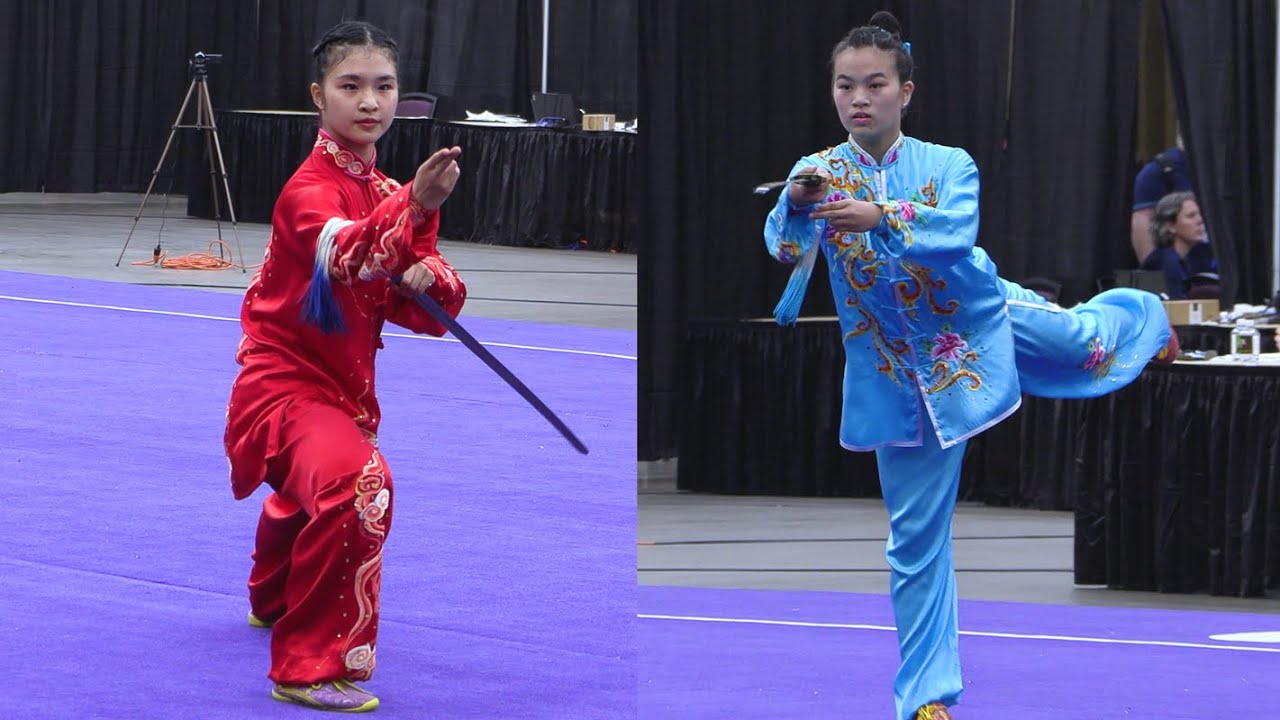 ALL FEMALE TAIJIJIAN - USA ADULT WUSHU TEAM TRIALS 2023 - YouTube
