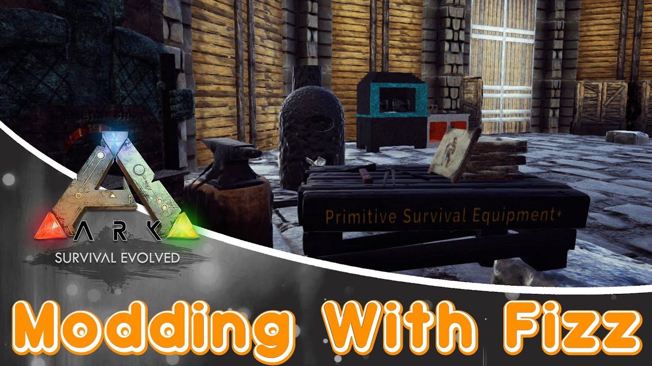 ARK: Survival Evolved MOD | Primitive Survival Equipment+ - YouTube