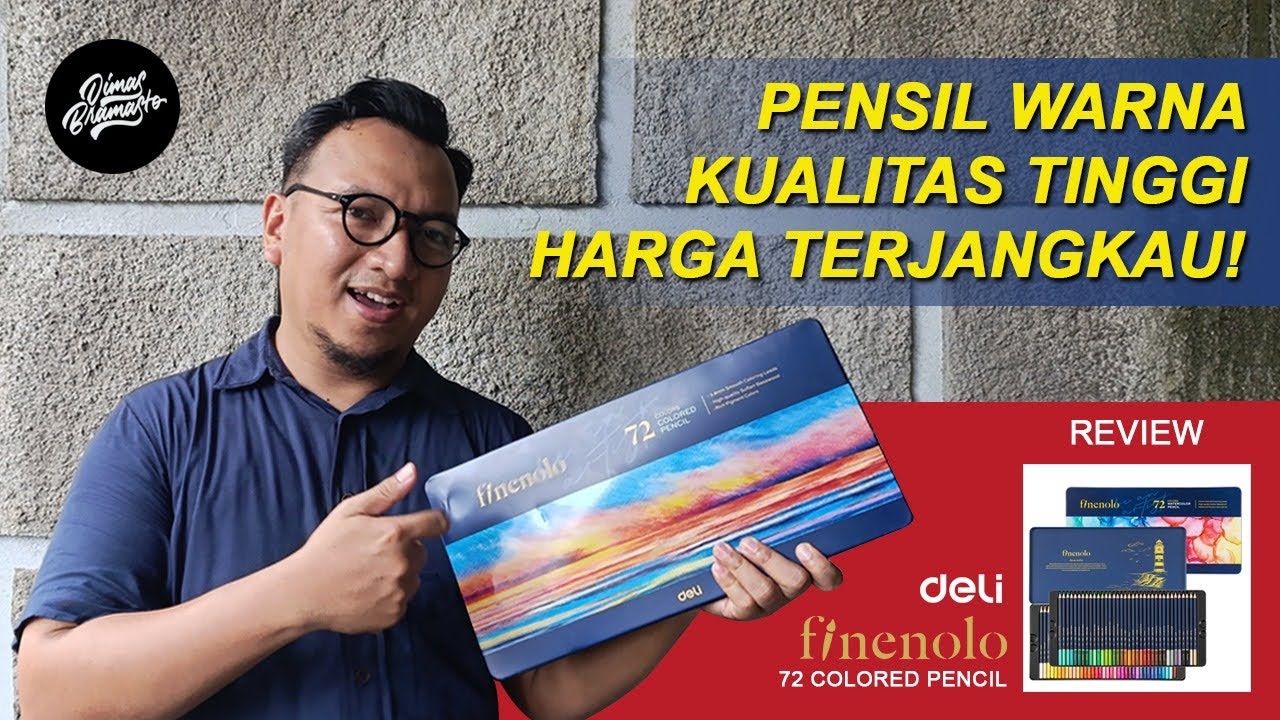 Pensil Warna Kualitas Keren tapi Harga Ramah di Kantong! Review Deli ...