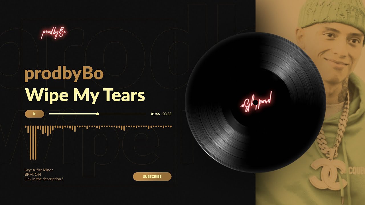 [FREE] Melodic Drill Type Beat 2023 |"WIPE MY TEARS"| prodbyBo - YouTube