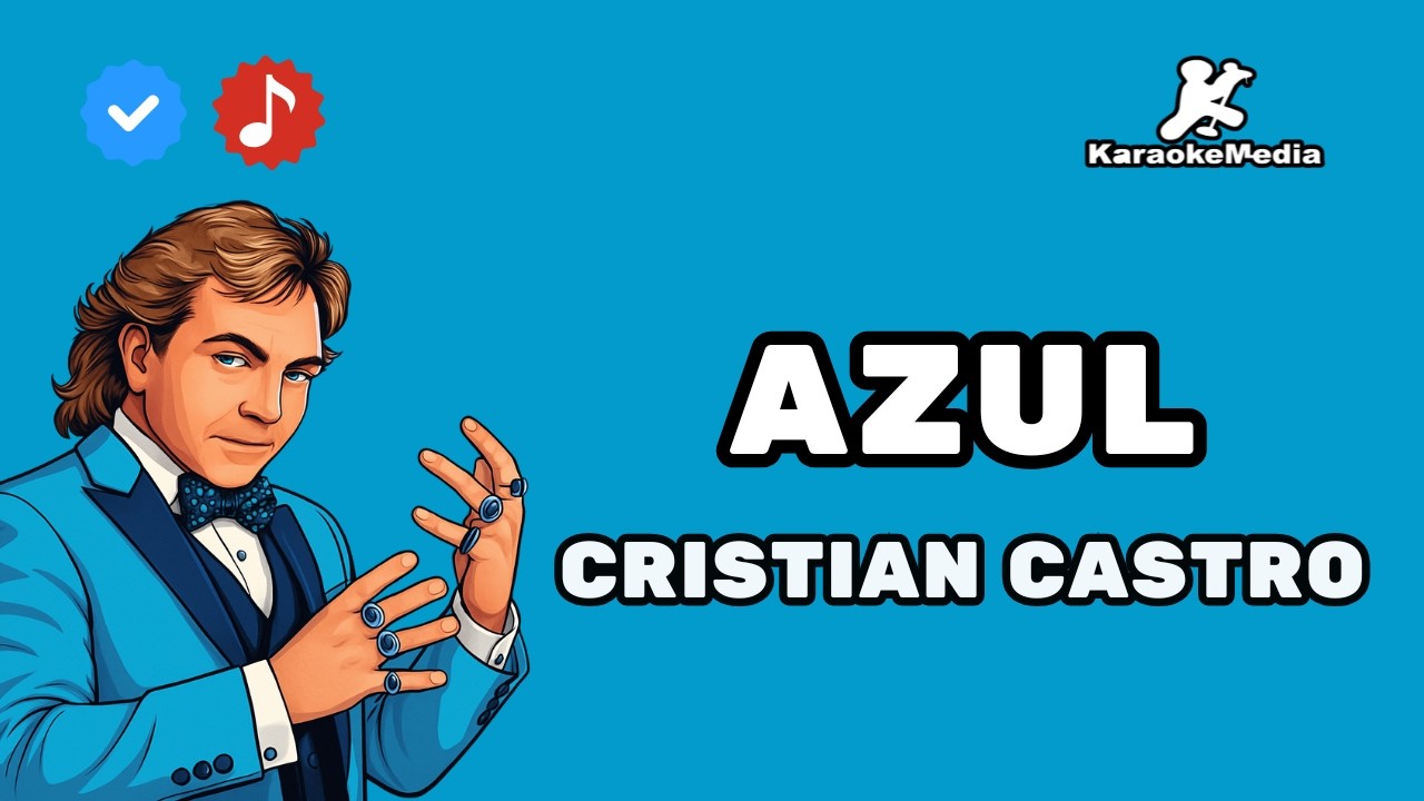 Cristian castro - Azul (Karaoke) - YouTube