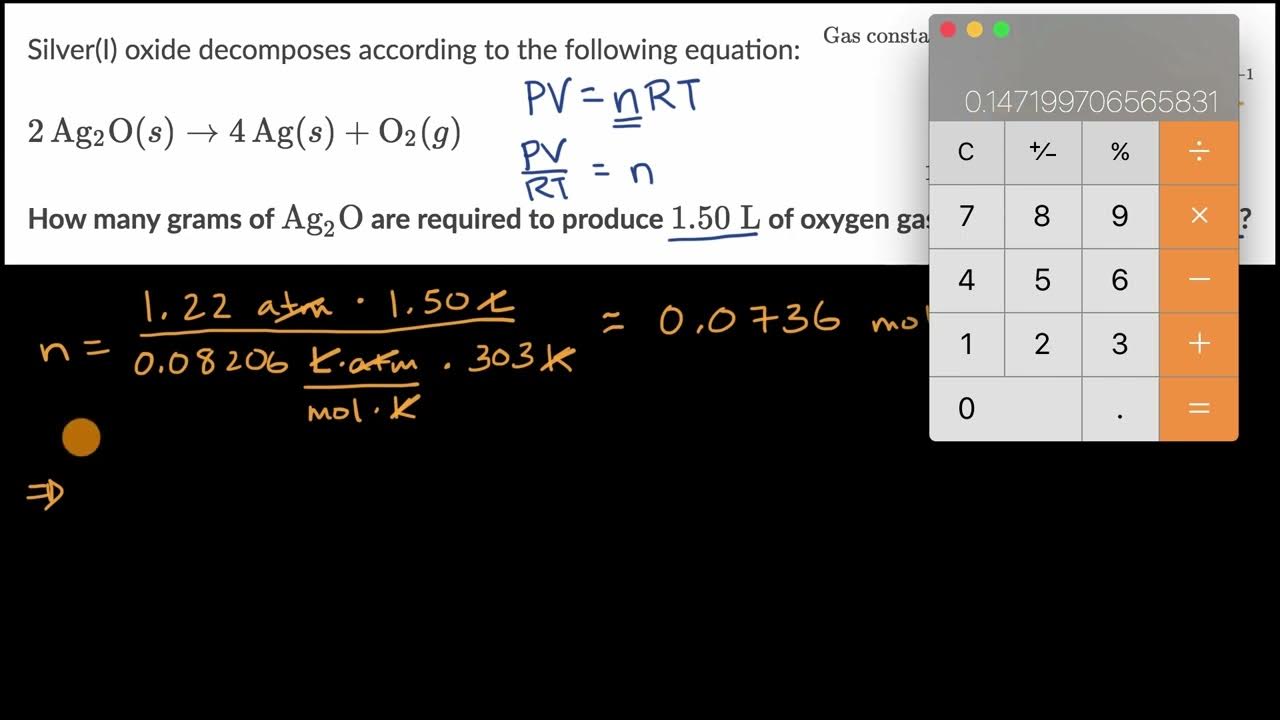 Unit 4: Stoichiometry. Worked example： Relating reaction stoichiometry ...