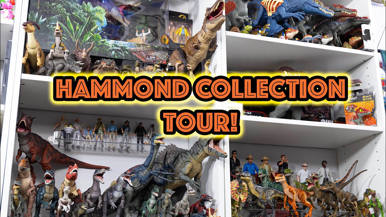 Hammond Collection All Dino's/Jurassic Collection Tour - YouTube