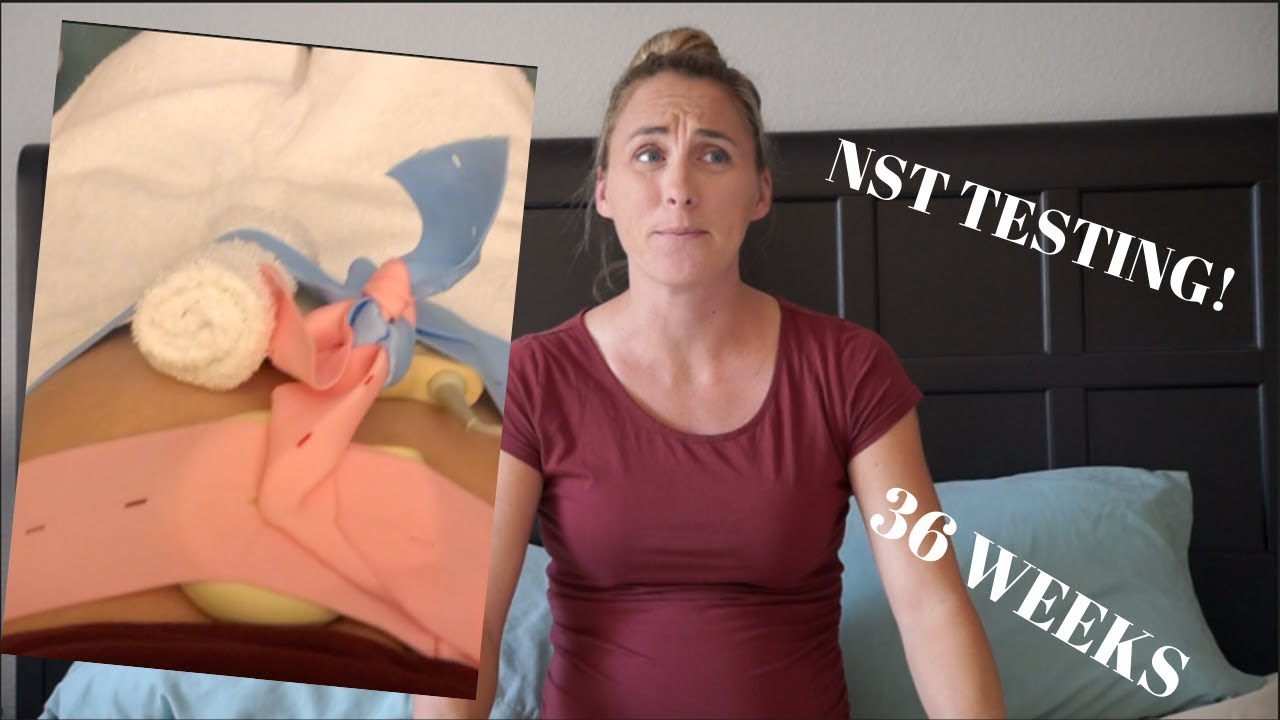36 WEEKS UPDATE | FIRST NST TEST - YouTube