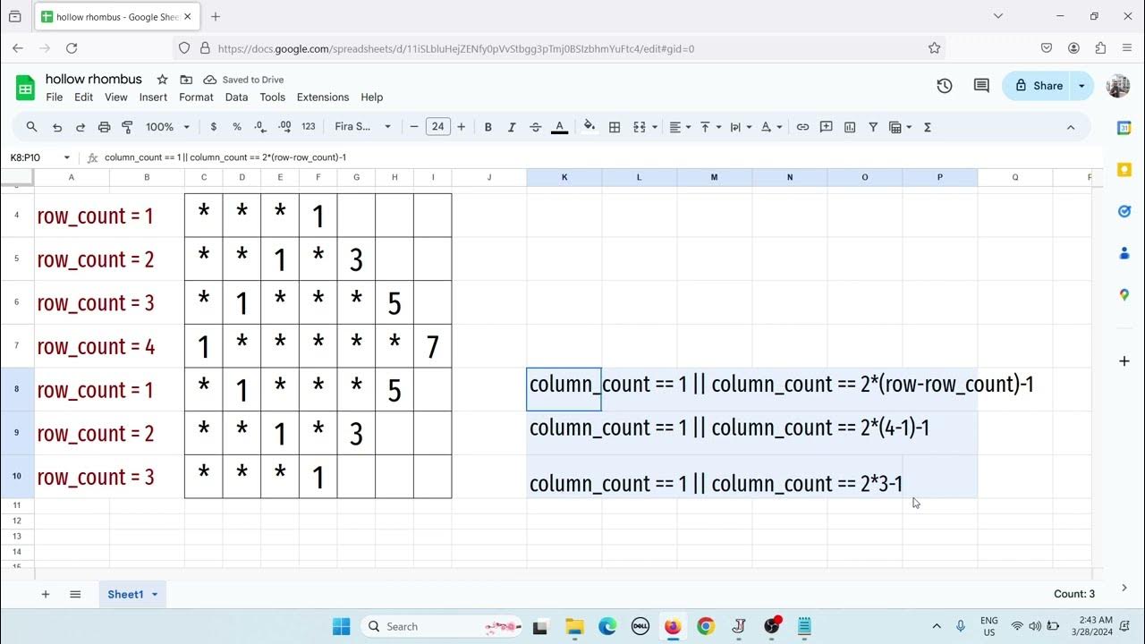 Bangla Java Tutorial for Beginners Part 05 - Master HollowRhombus Using This Strategy - Session ...