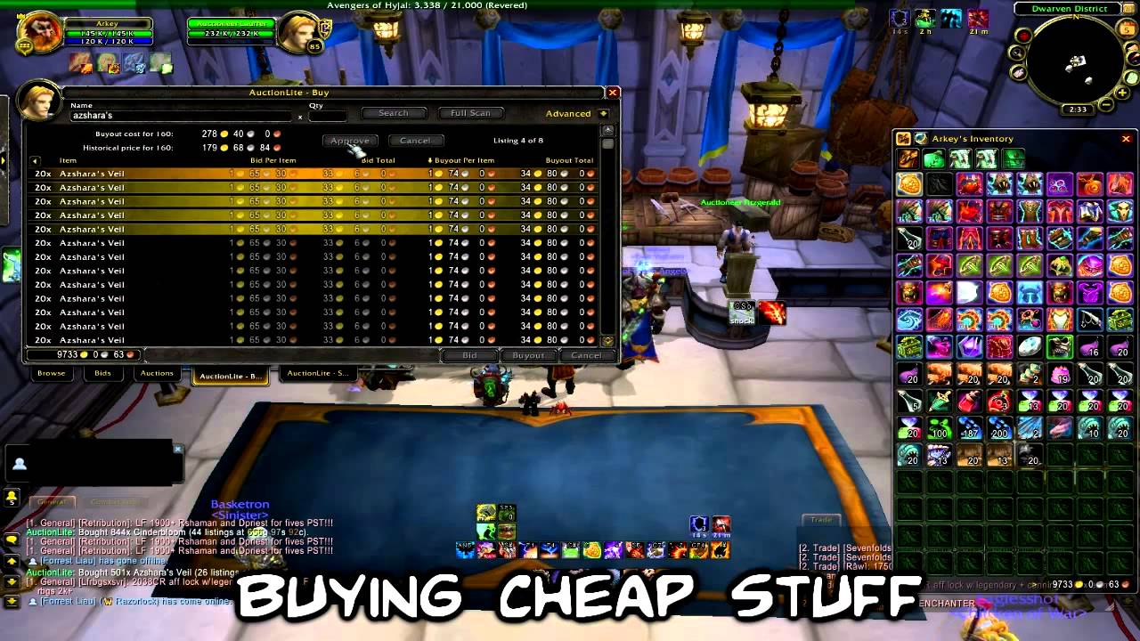 WoW Gold Making guide - Part II: Guidelines & Demonstration - YouTube
