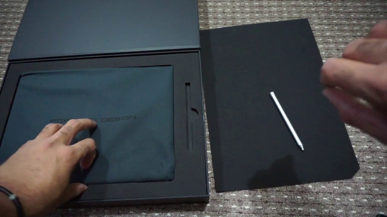 Unboxing the Porsche Design Book One - YouTube