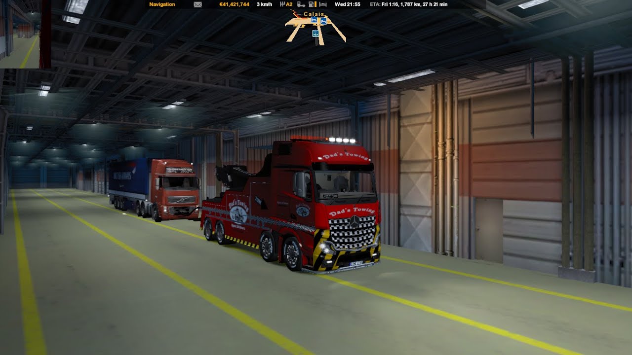 ETS2 TOWING MOD - YouTube