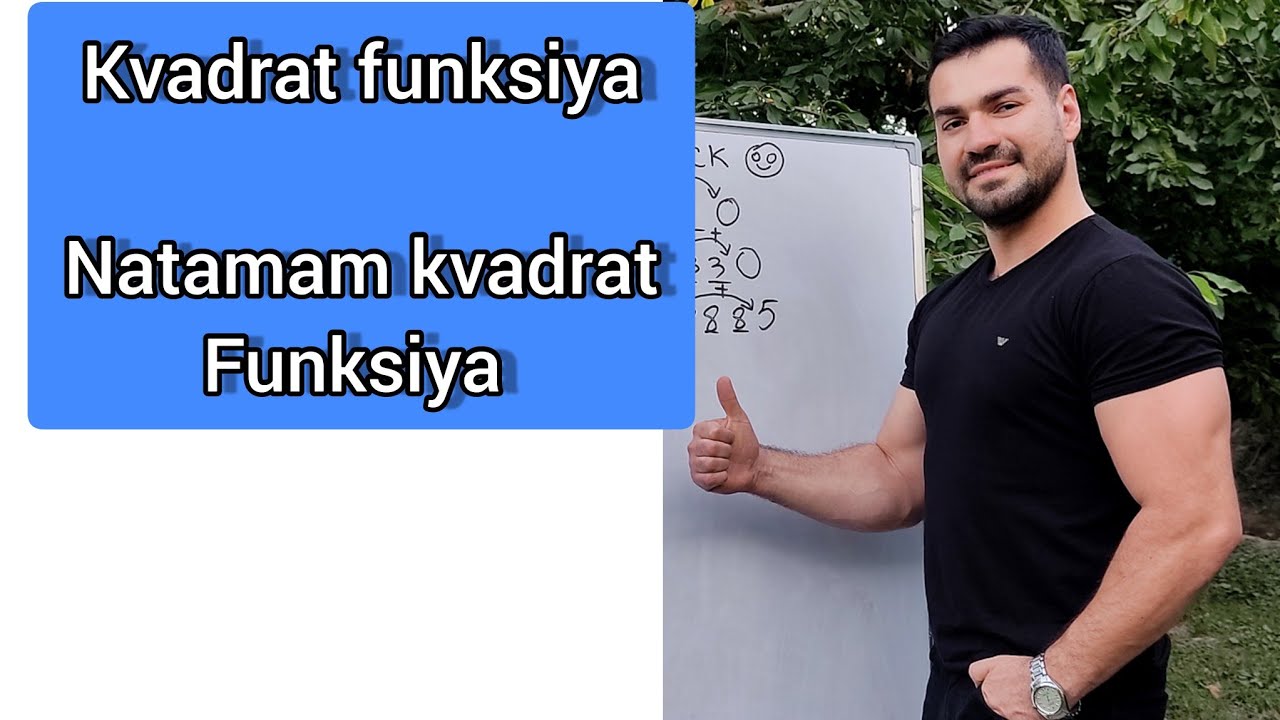 Kvadrat funksiya-nataman kvadrat funksiya-dərs izahı-3 #riyaziyyat # ...