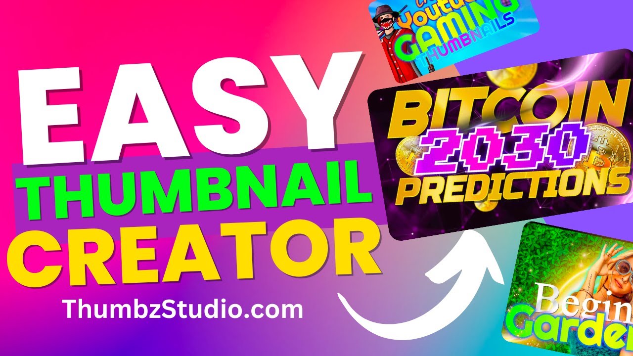 Easy Crypto YouTube Thumbnail Creator Tool for YouTube Thumbnails - YouTube