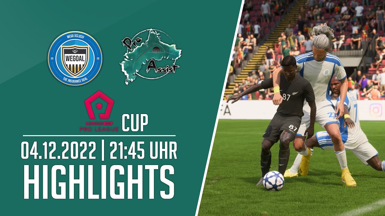WeGoal - PreAssist | Highlights | 04.12.2022 | ProLeague Pokal - YouTube