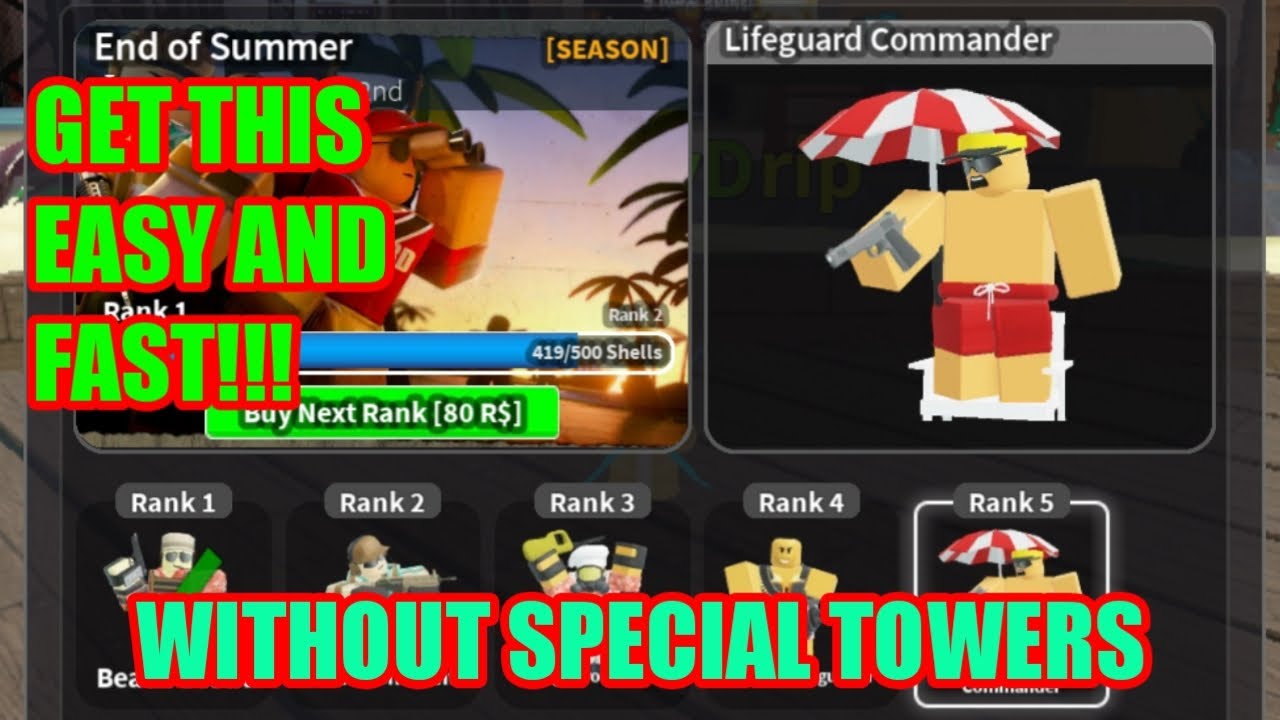 HOW TO GET 684 SHELL COINS PER HOUR! NORMAL PYRO NEEDED | ROBLOX TDS ...