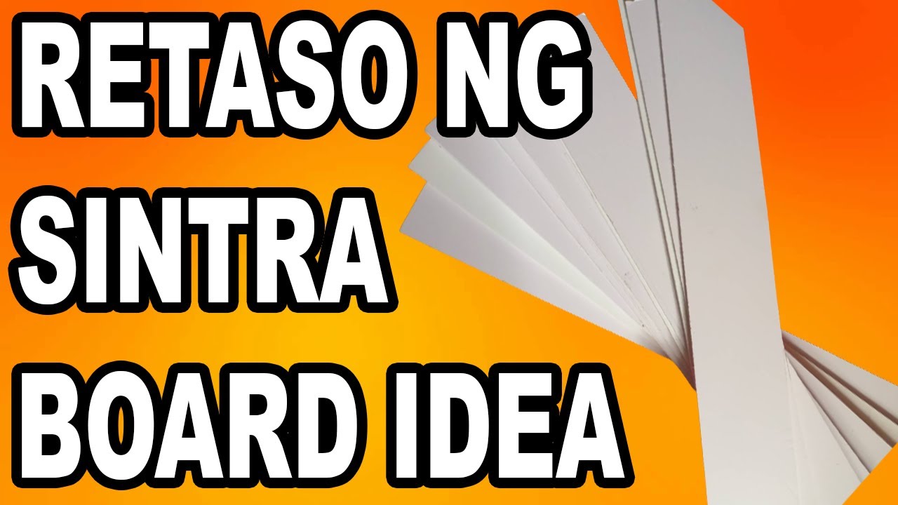 RETASO NG SINTRA BOARD IDEA | The Printing Shock | Marlon Ubaldo - YouTube