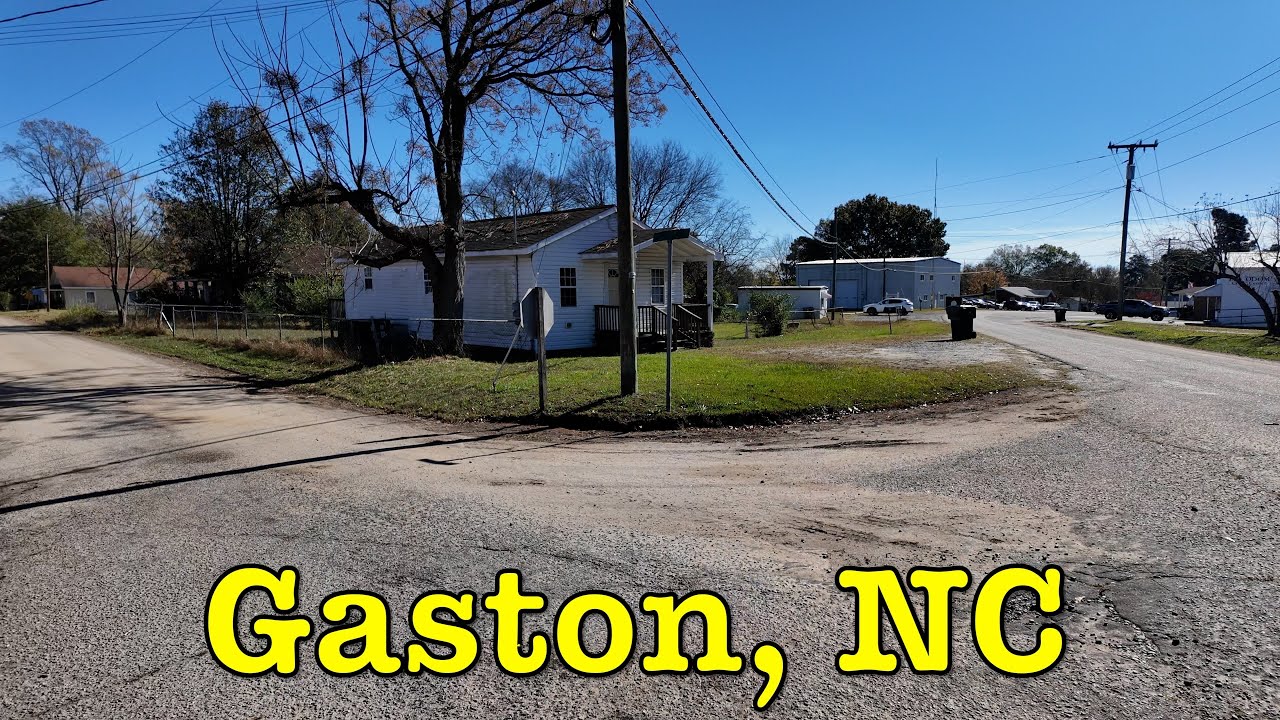 I'm visiting every town in NC - Gaston, North Carolina - YouTube