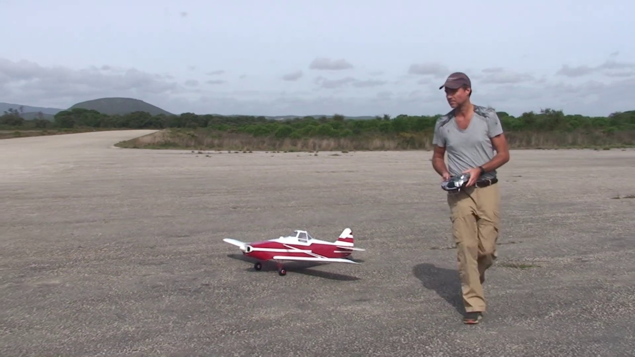 RC PIPER PAWNEE 40 - from Hanger 9 - YouTube