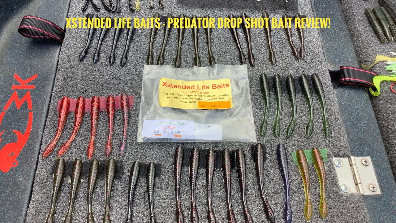 Xstended Life Baits - Predator Drop Shot Review! - YouTube