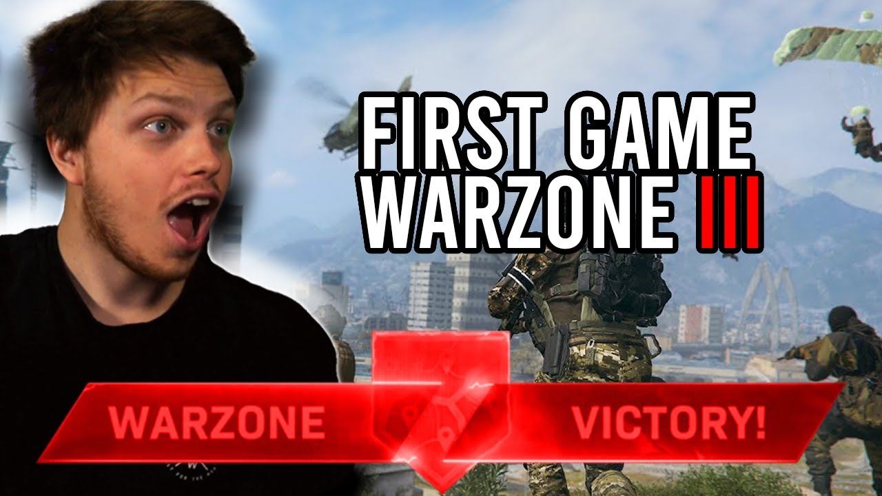 First SOLO WIN of Warzone 3! | NEW MW3 MAP GAMEPLAY - YouTube