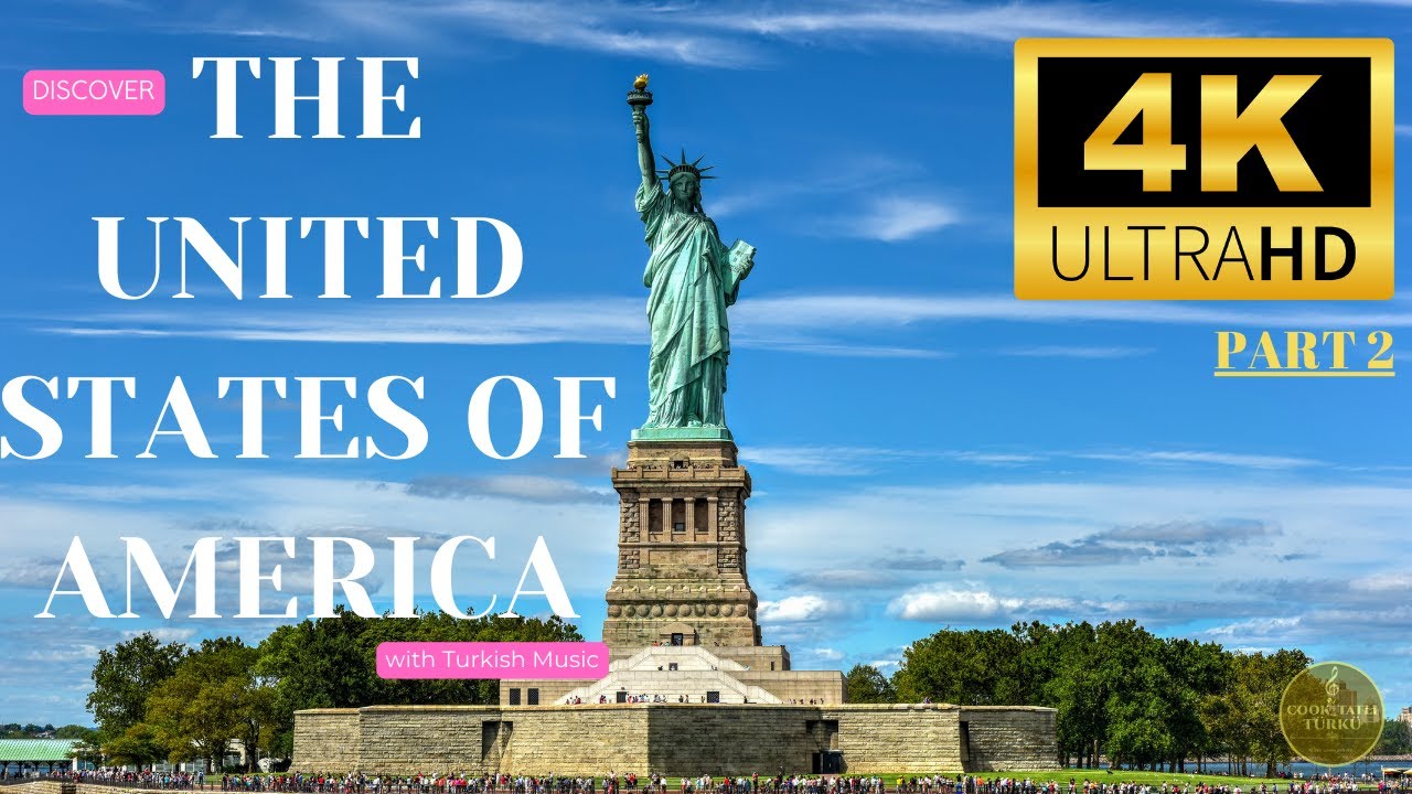 The United States of America 4K - Scenic Relaxation Film with Turkish ...