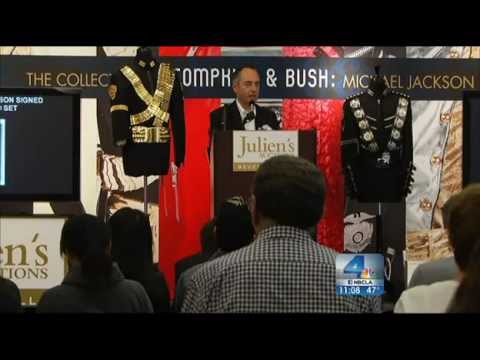 Investigation-Autographed Michael Jackson Memorabilia May Be FAKES-NBC4 ...