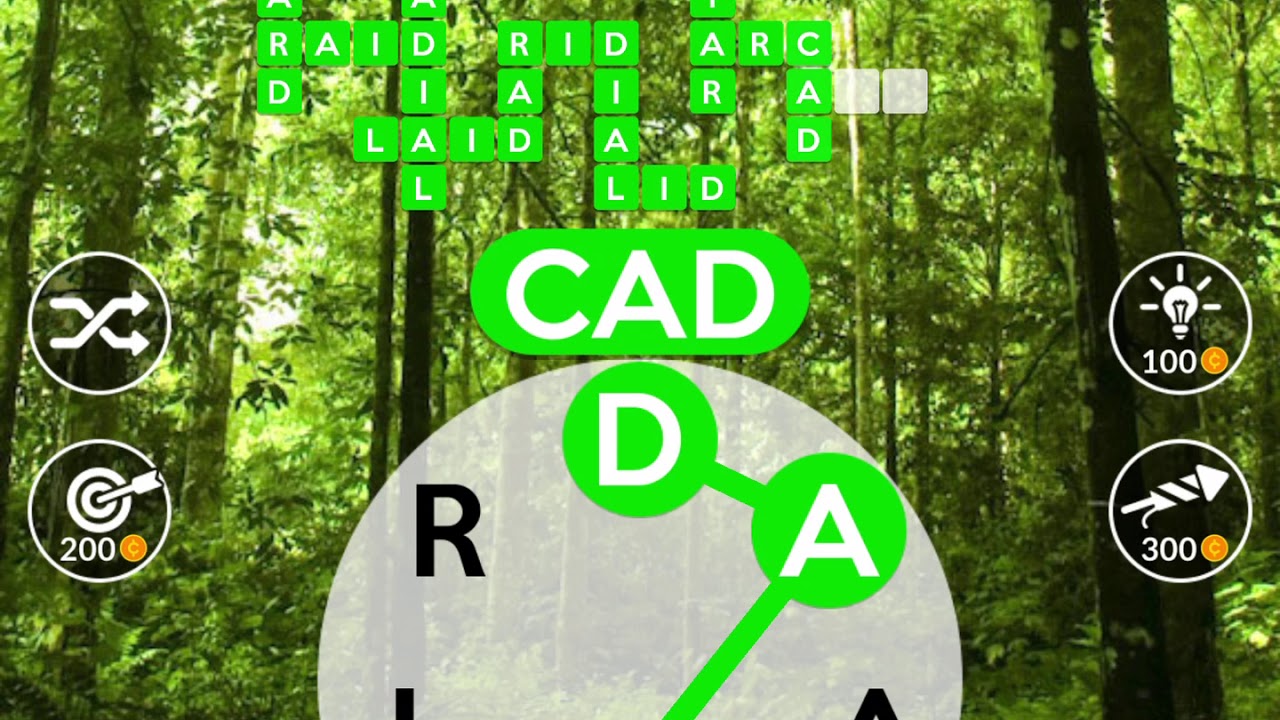 Wordscapes Level 7181 Answers - YouTube