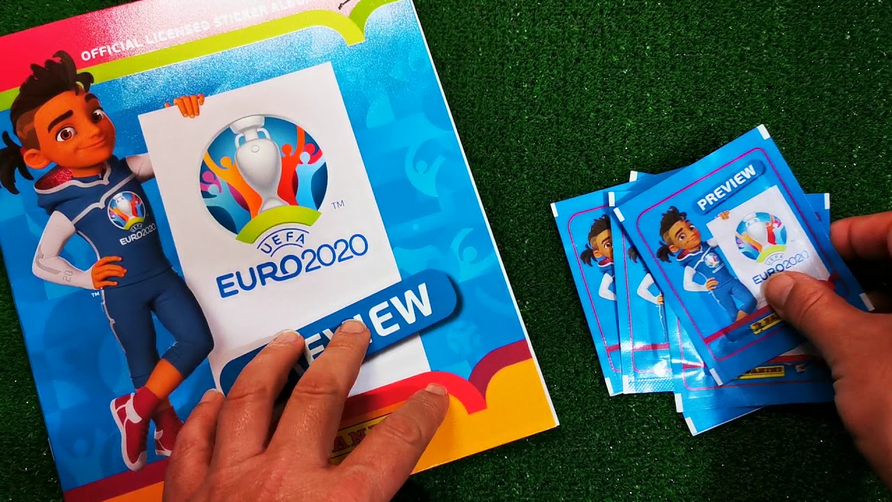 Lanzamiento de la Preview EURO 2020 de Panini - YouTube
