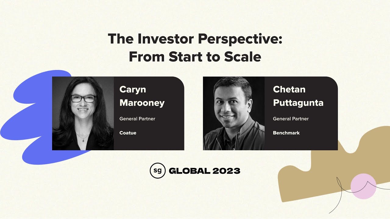 "The Investor Perspective: From Start to Scale" with Caryn Marooney ...