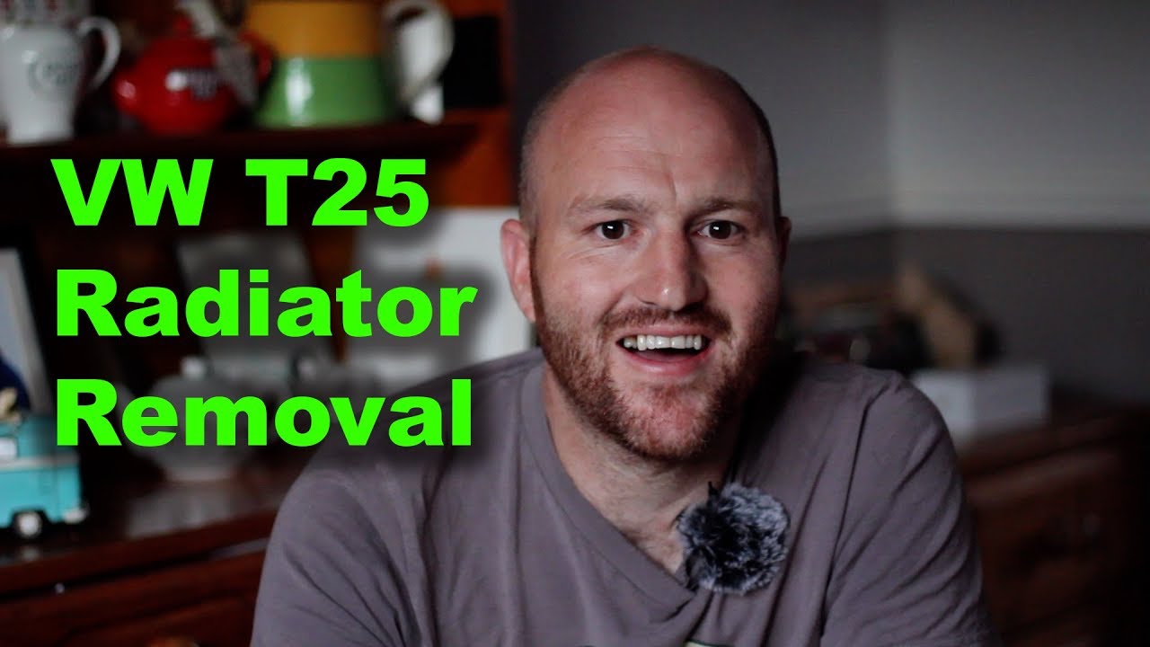 VW T25 Radiator Removal How to video - YouTube