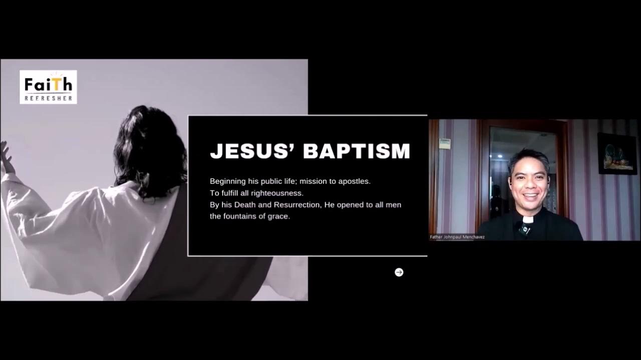 Baptism, the First Sacrament - Lecture - YouTube