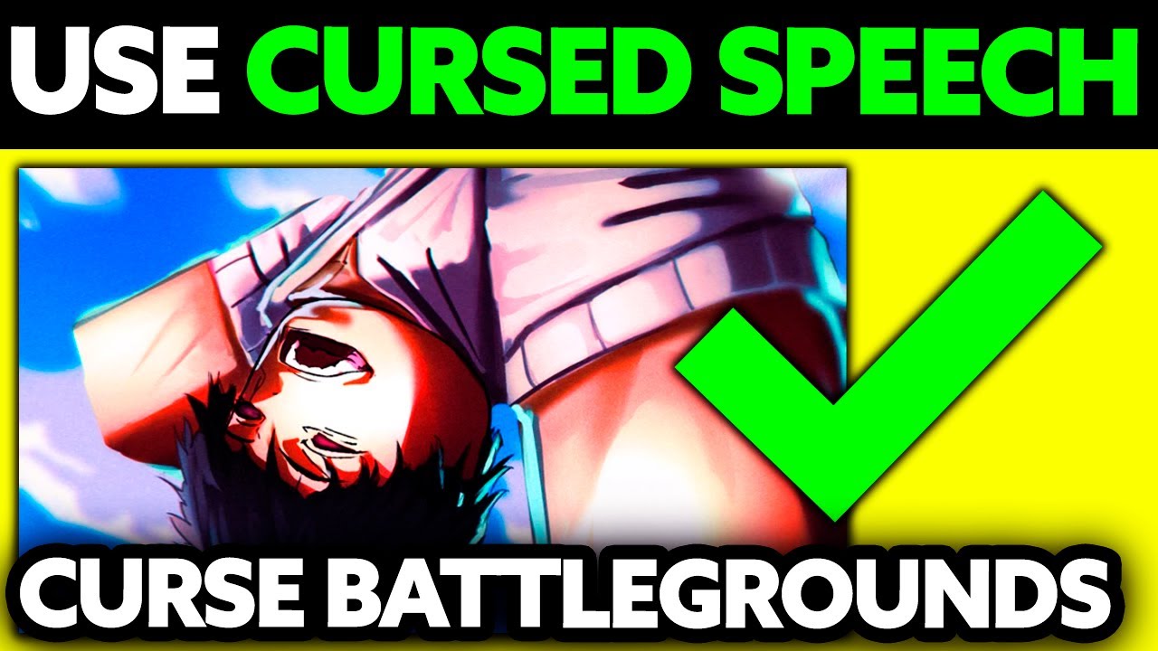 How To Use Cursed Speech in Curse Battlegrounds? (2025) - YouTube