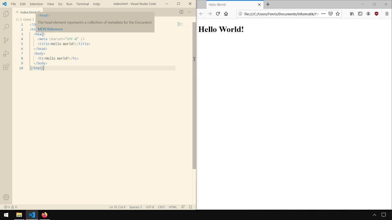 Basics: Grundstruktur HTML - YouTube