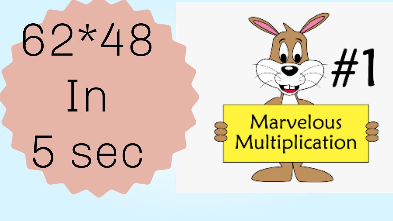 Multiplication and square trick - YouTube