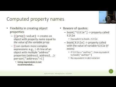 AW1-2023-L03: JS oggetti funzioni - YouTube