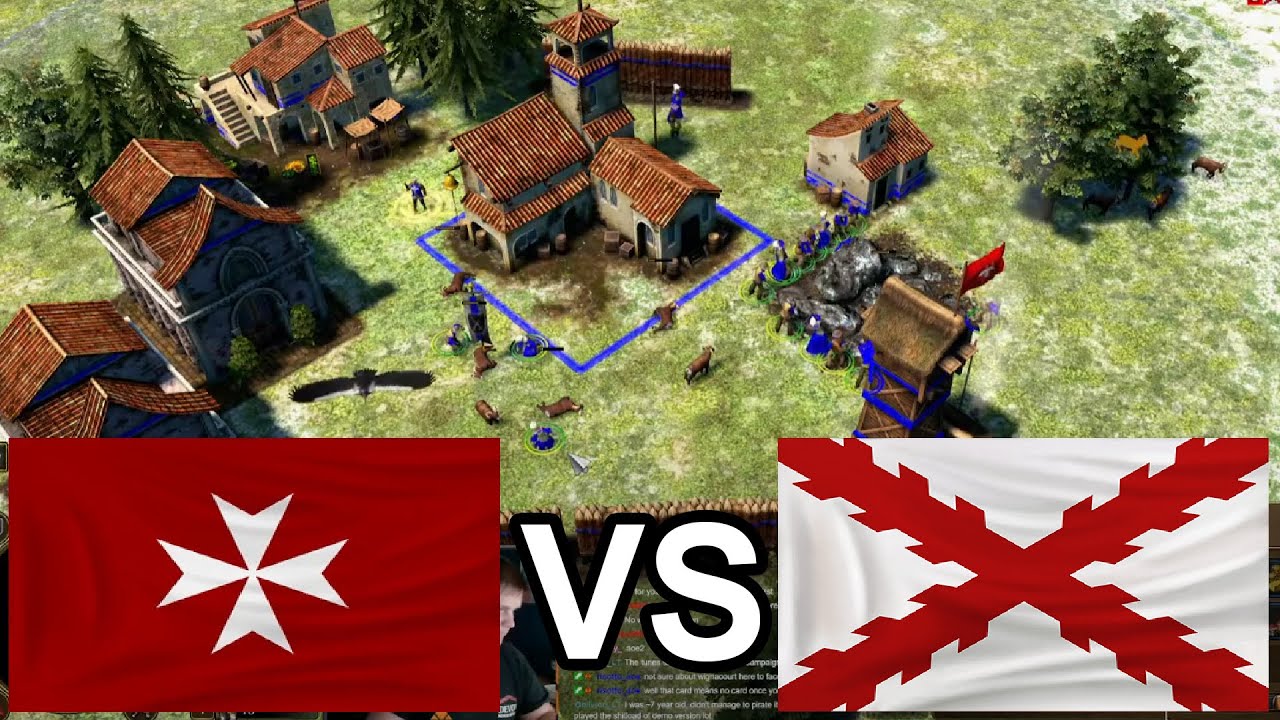 🎙️NO AGE IV NEEDED as MALTA! [Age of Empires 3: Definitive Edition ...