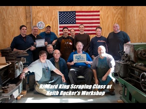 Richard King Scraping Class at Keith Rucker's Workshop - YouTube