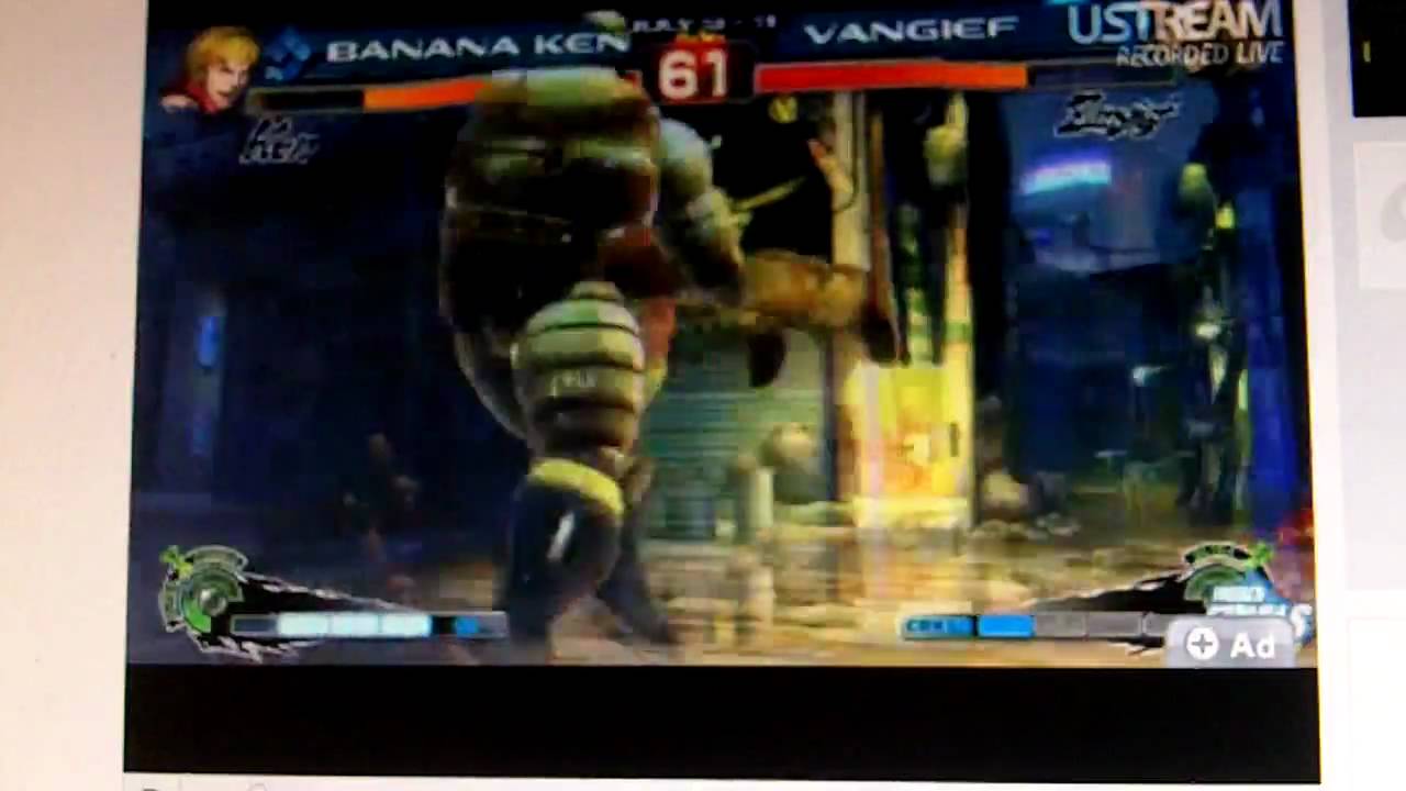 EVO 2010 Semi's Banana Ken {Ken} VS Vangief {Zangief} - YouTube