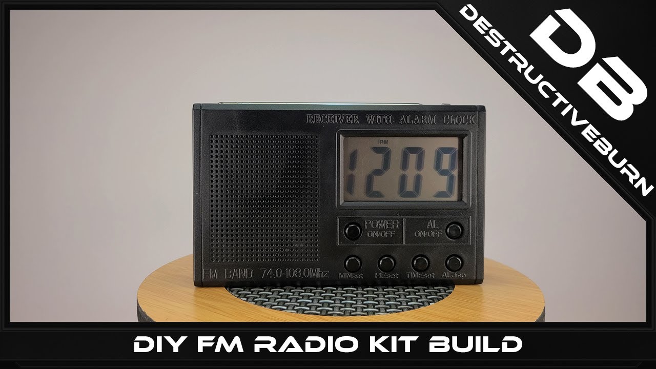 DIY FM Radio Kit Build - YouTube