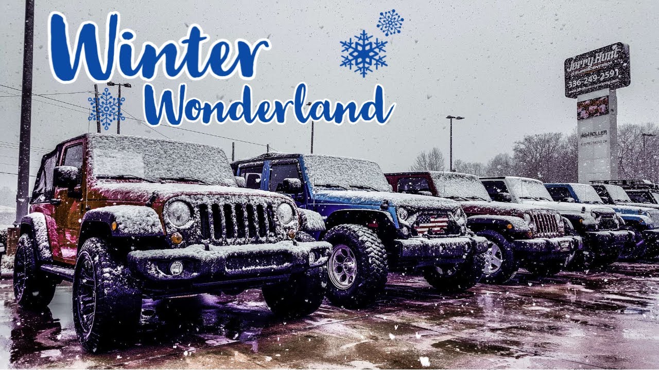 Snow Day at the Dealership - YouTube