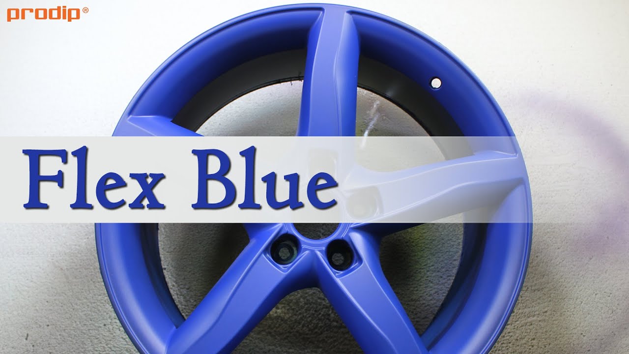 Flex Blue - How to use PlastiDip (Complete Guide) - YouTube