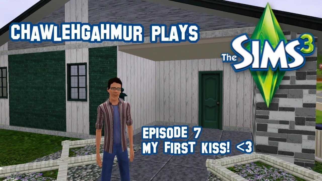 My First Kiss! | Sims 3 (EP7) - YouTube