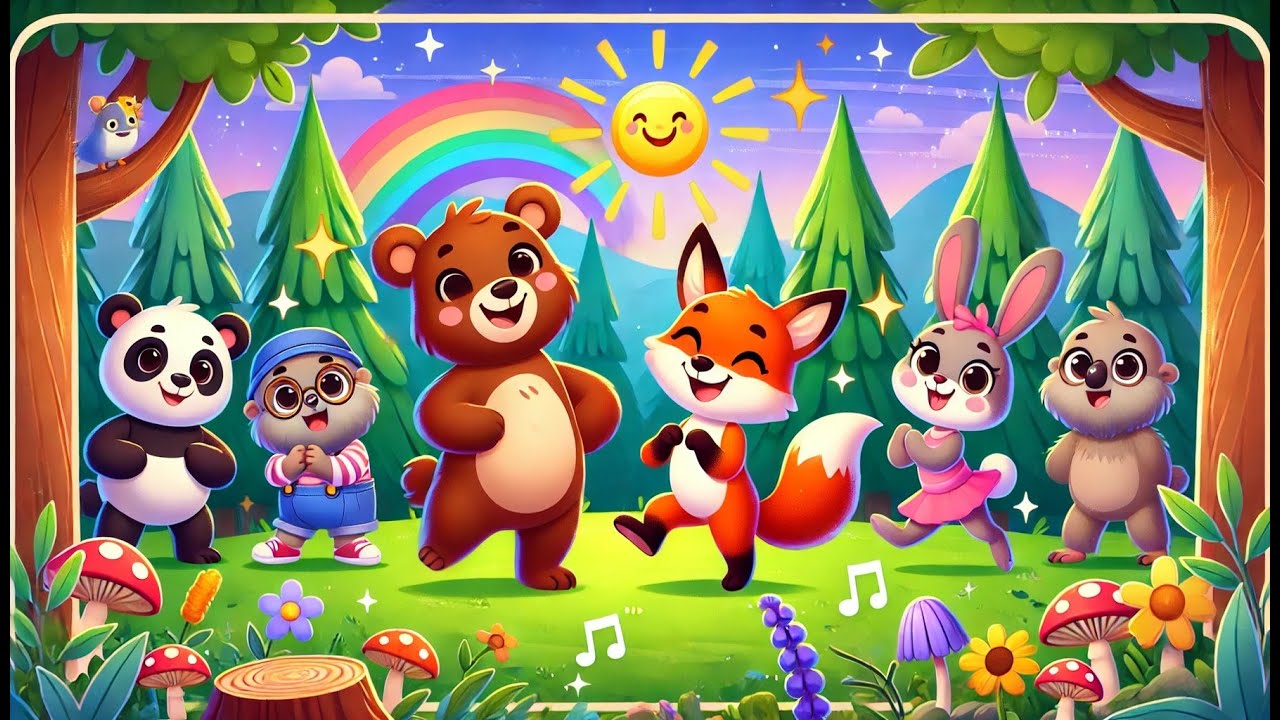 "Animal Dance Party - A Song for Kids to Move and Groove!" - YouTube