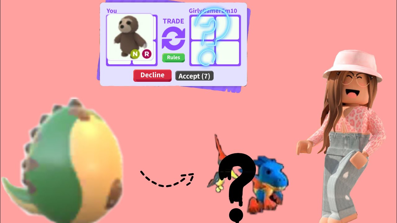 Cracking my fossil egg and showing you all of my pets./Roblox queen ...