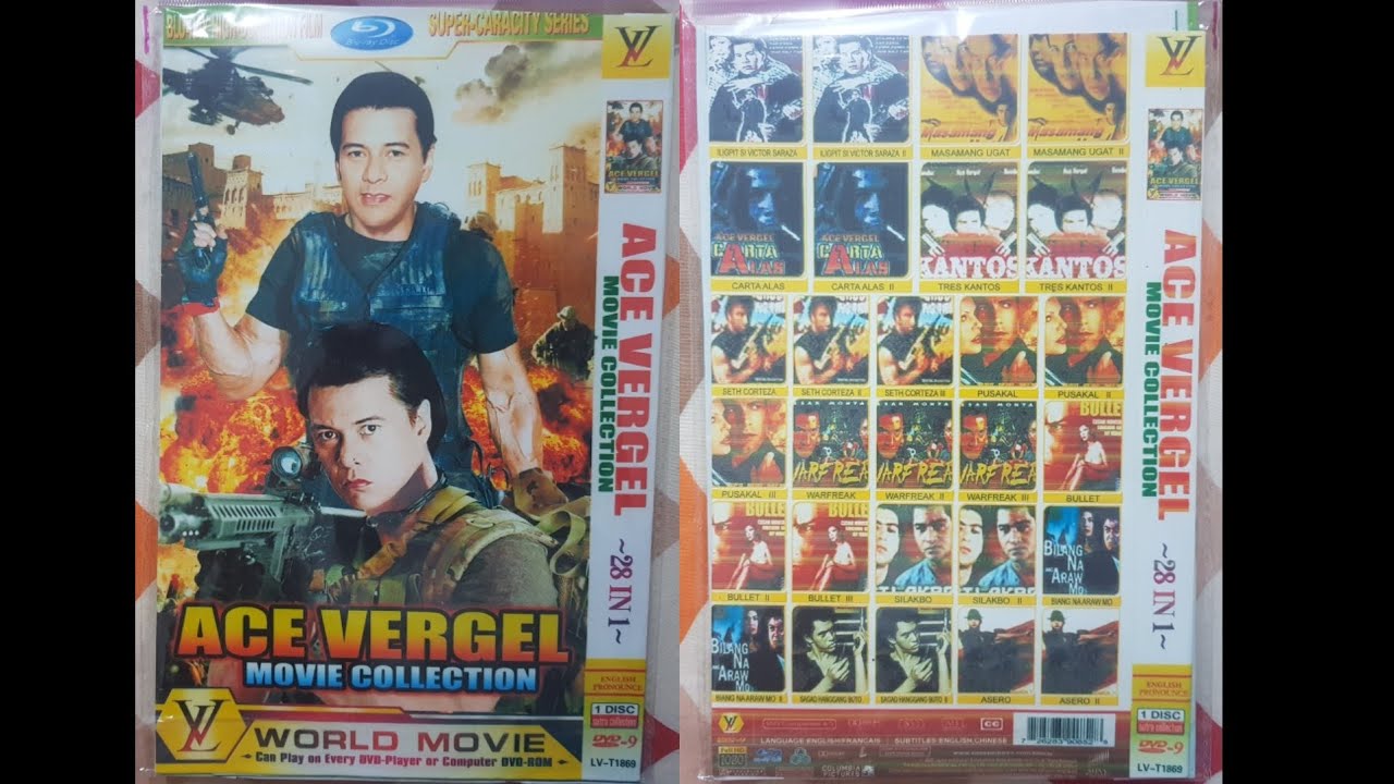 Ace Vergel Movie Collection (2018) DVD Menu 2019 - YouTube
