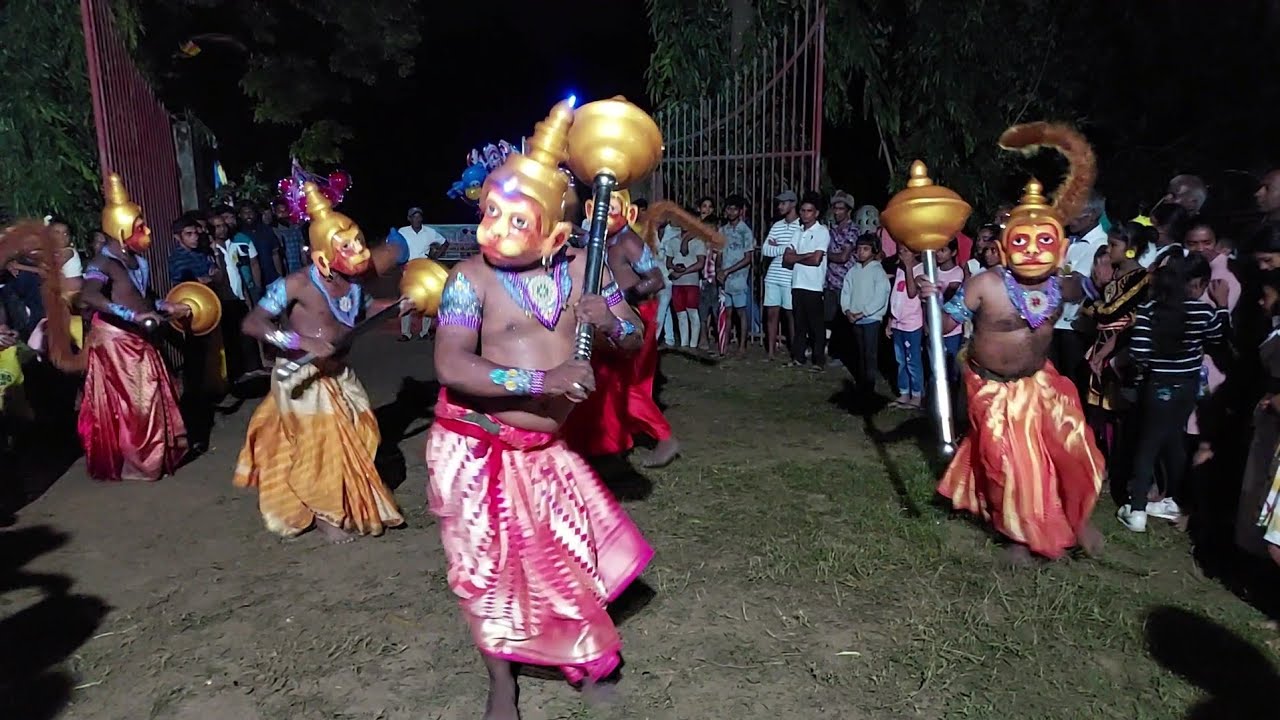 උඩවලව පෙරහැරේ හරිම අපූරු හනුමා වන්නම Hanuma Vannama Udawalawa Perahara ...