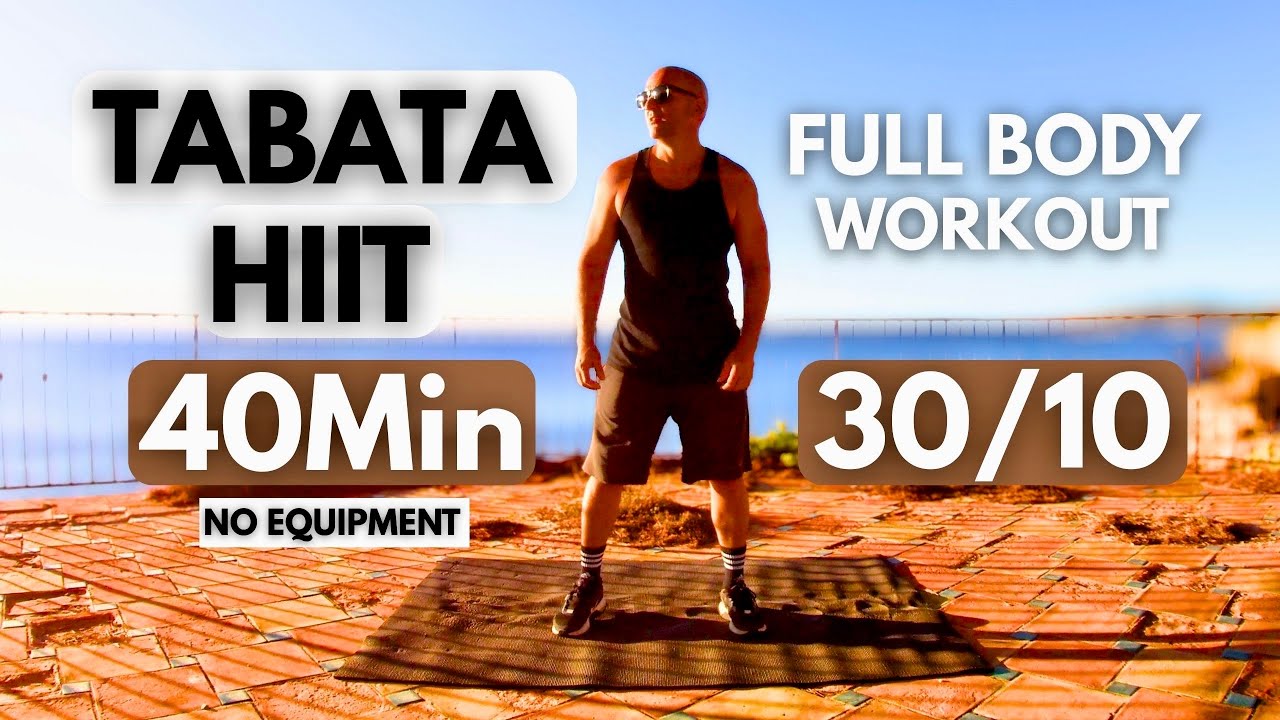 TABATA HIIT 40MIN WORKOUT / FULL BODY / Tabata 30/10 - YouTube