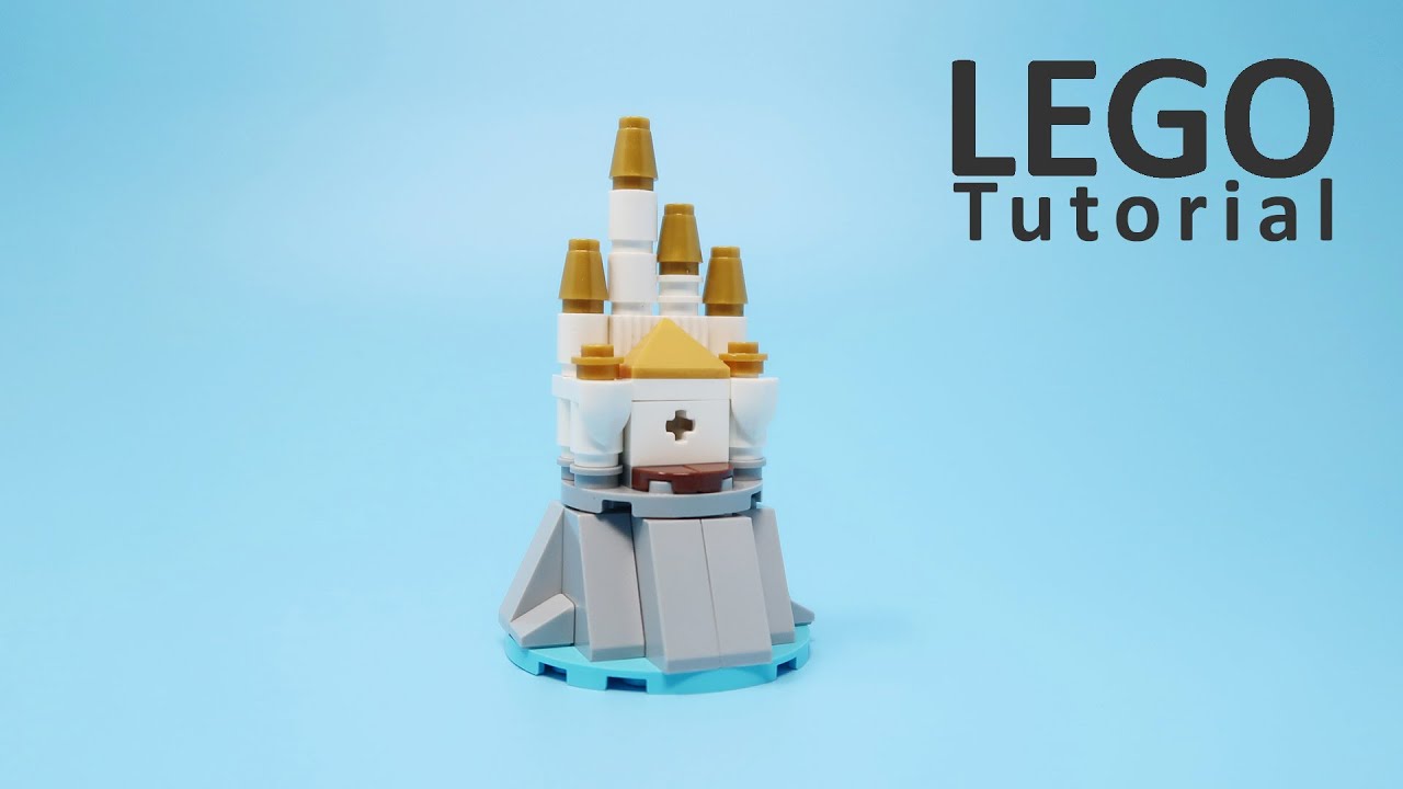 LEGO Micro Castle Tutorial Easy (MOC) - YouTube