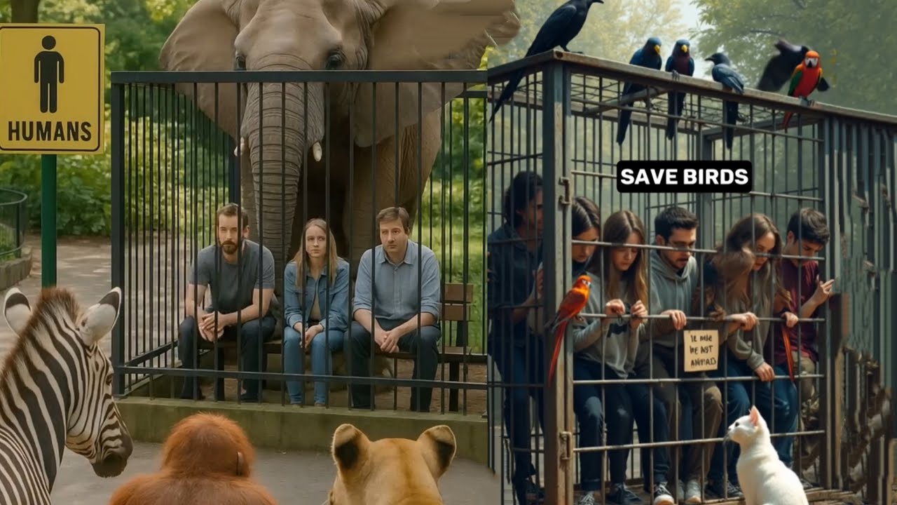 Human Zoo 🙅‍♂️ Humans in cages 🤯 - YouTube