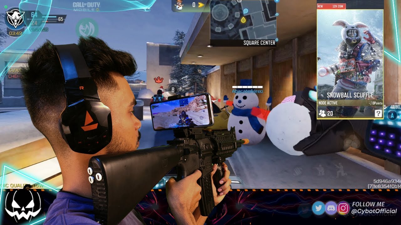 Merry Christmas °|| COD Mobile gun controller ||° - YouTube