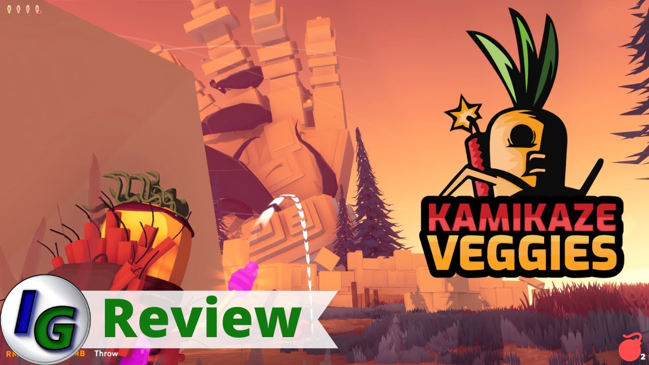 Kamikaze Veggies Review on Xbox - YouTube