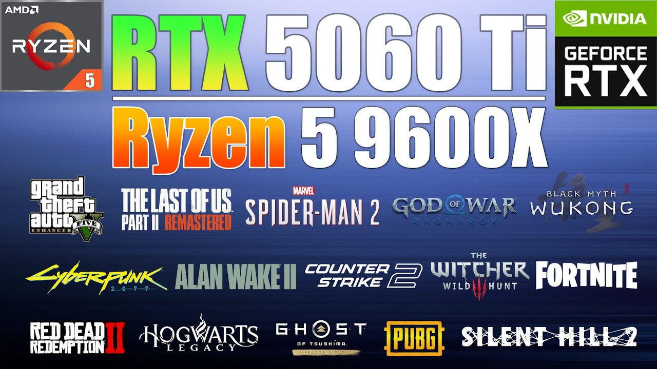 RTX 5060 Ti + Ryzen 5 9600X : Perfect 1440p Gaming Build in 2025? - YouTube