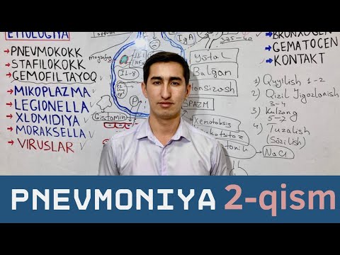 PNEVMONIYA | klinik kechishi, turlari, diagnostikasi, davolash | 2-QISM